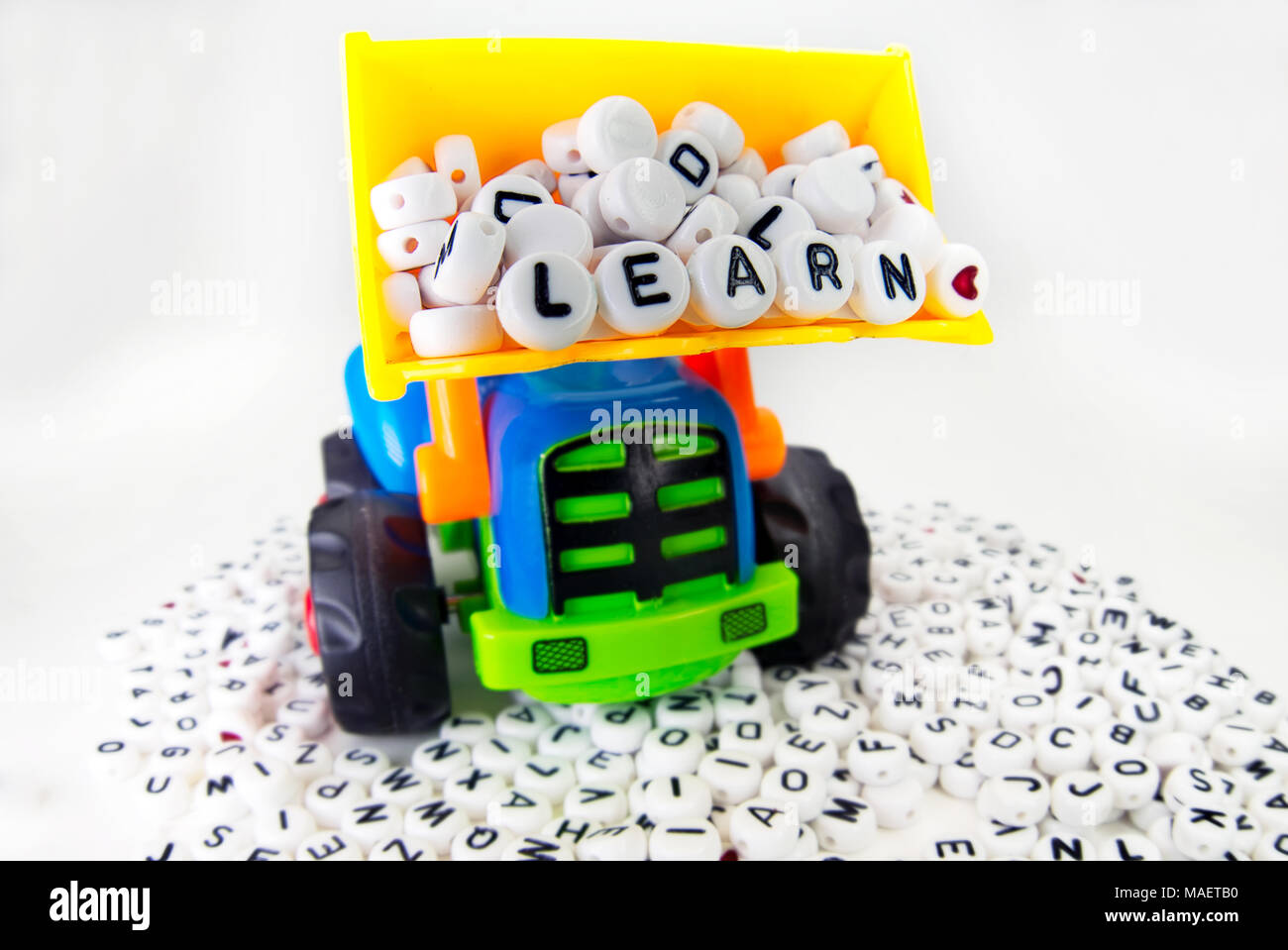 Plastic toy alphabet hi-res stock photography and images - Alamy