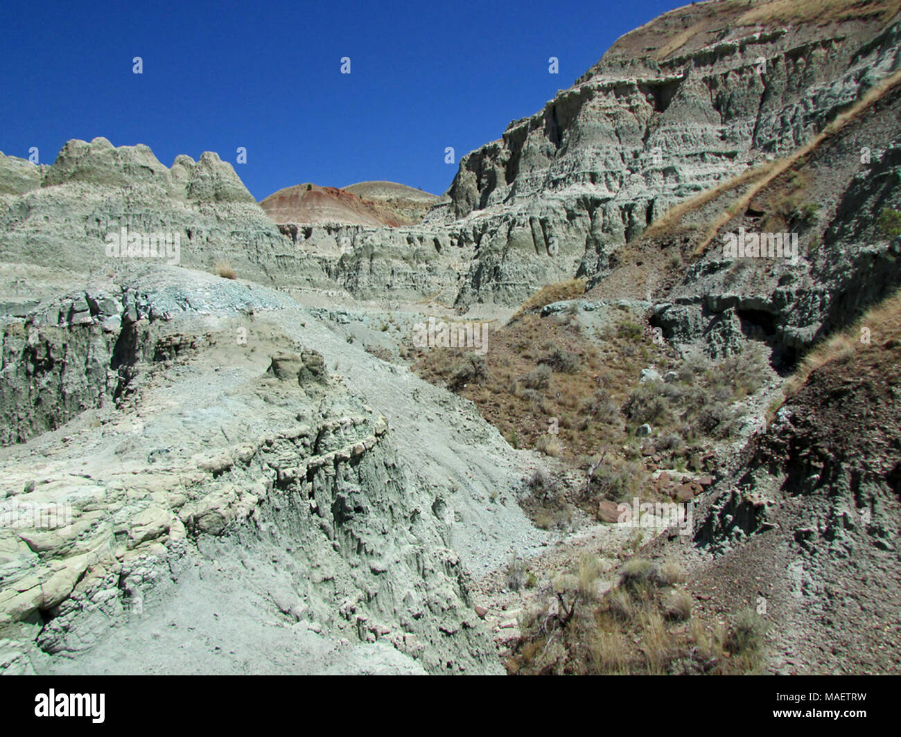 Sheep Rock Unit at John Day Fossil Beds NM in Stock Photo - Alamy