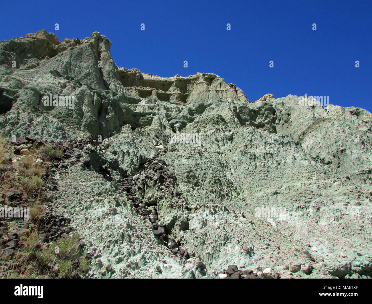 Sheep Rock Unit at John Day Fossil Beds NM in Stock Photo - Alamy