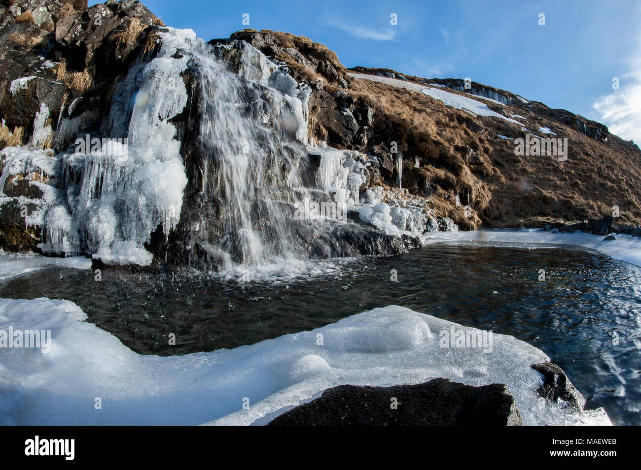 Stunning views from the top of Ben Mor Coigach (the highest peak on the ...