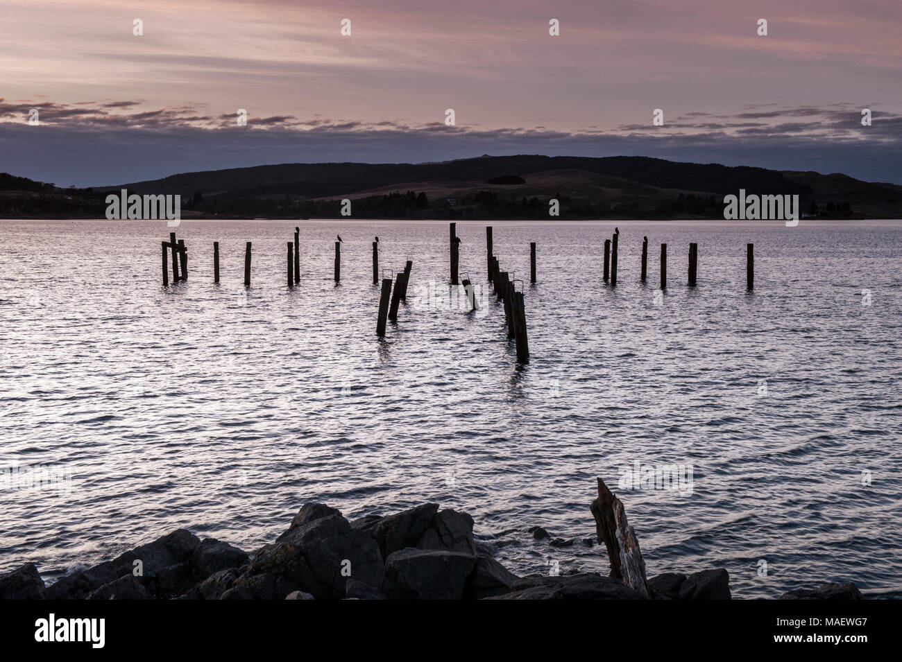 Salen Pier High Resolution Stock Photography and Images - Alamy