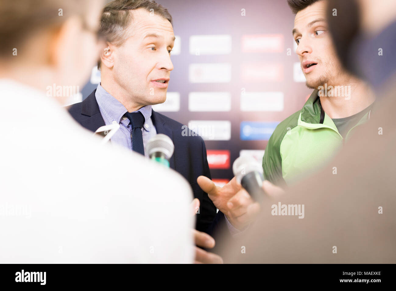 Middle aged footballer hi-res stock photography and images - Alamy