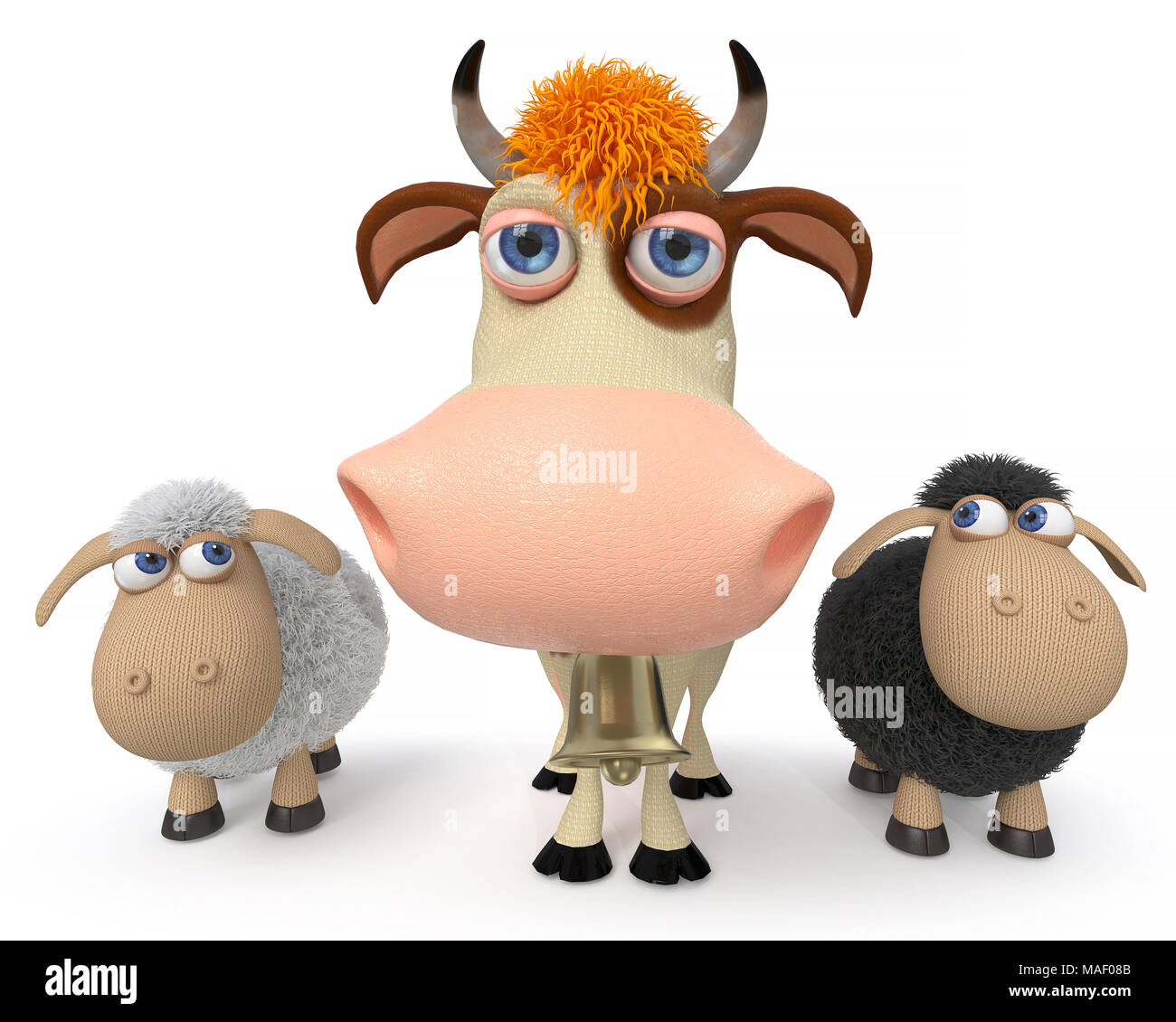 Fluffy horns Cut Out Stock Images & Pictures - Alamy