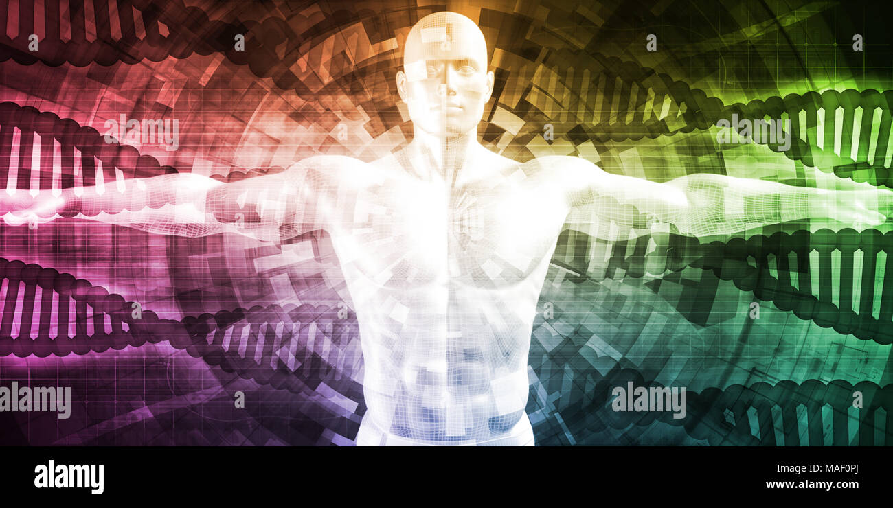 Medical Background and a Reporting Science System Stock Photo - Alamy