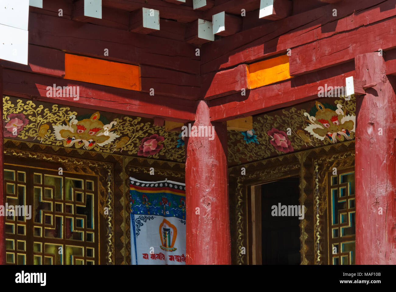 Huiyuan Temple, Bamei, Garze Tibetan Autonomous Prefecture, western ...