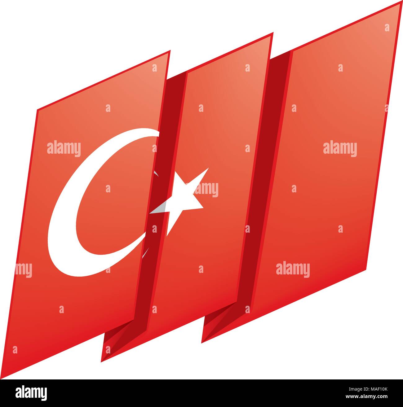 Turkey republic concept star Stock Vector Images - Alamy