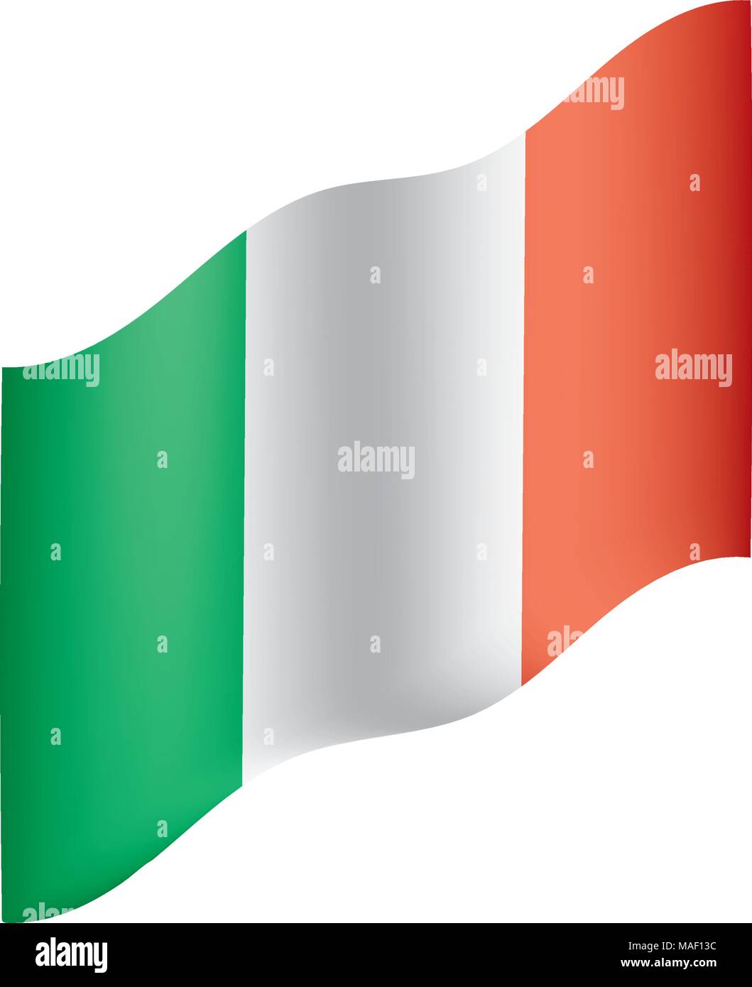 Italy flag, vector illustration Stock Vector Image & Art - Alamy