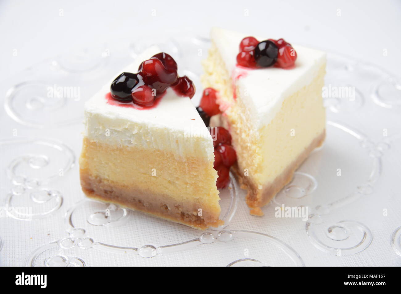 Cheesecake display hi-res stock photography and images - Alamy