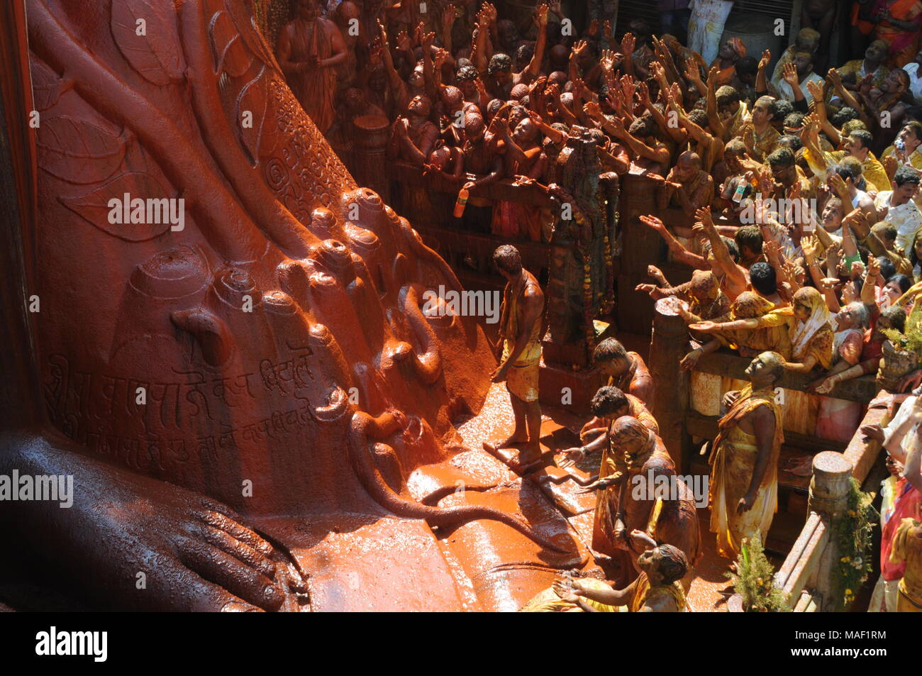 Mahamastakabhisheka festival - The anointment of the Bahubali ...