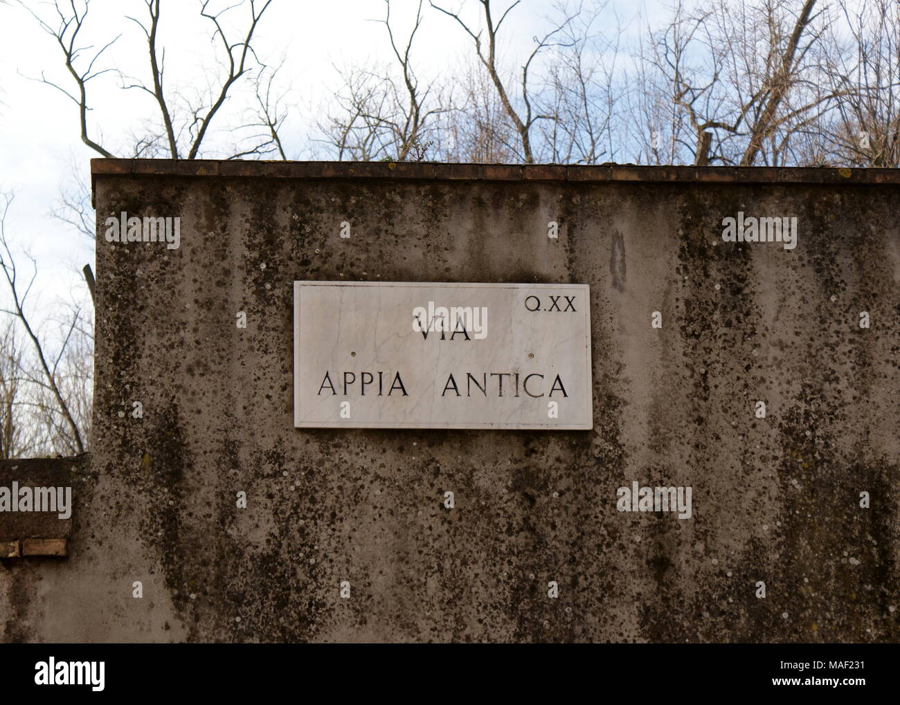 Via appia antica people hi-res stock photography and images - Alamy