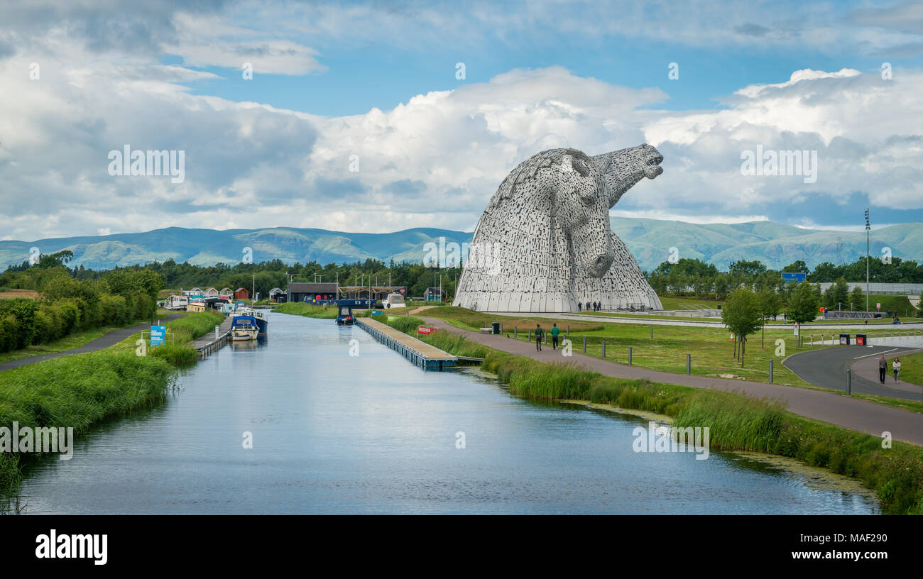 Falkirk wheel scotland hi-res stock photography and images - Alamy