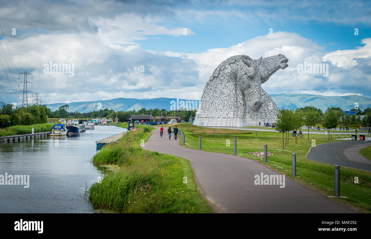 Falkirk wheel scotland hi-res stock photography and images - Alamy