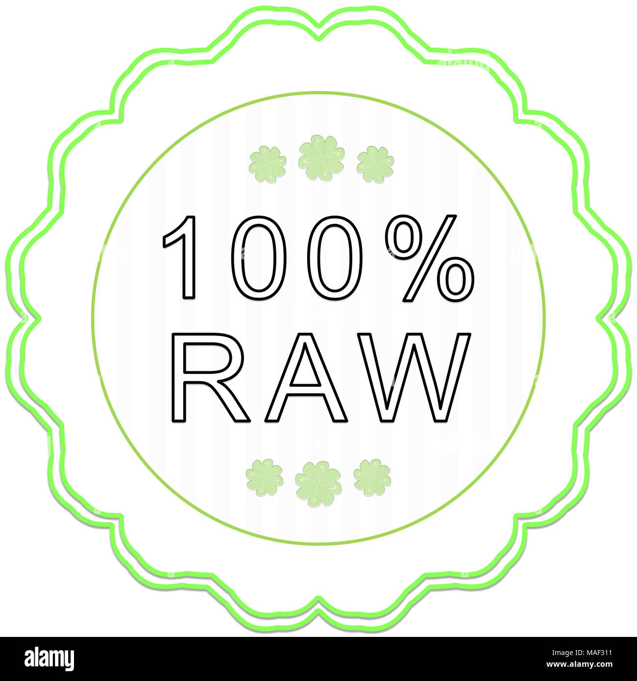 Leaf label logo food company hi-res stock photography and images - Alamy