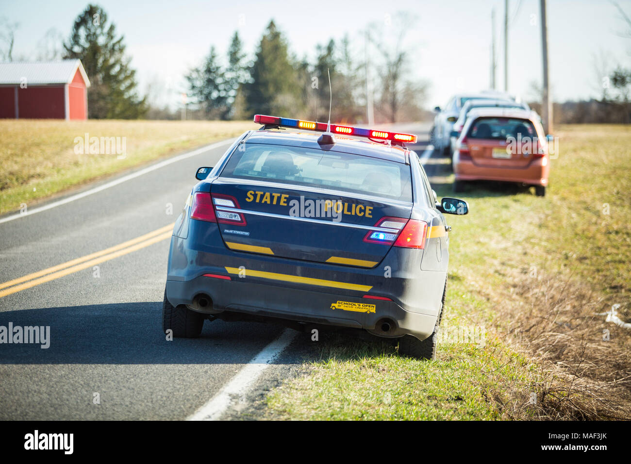 Flashing speed limit sign hi-res stock photography and images - Alamy