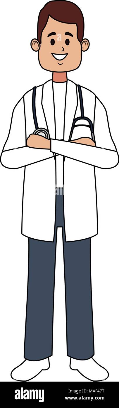 Doctor man cartoon Stock Vector Image & Art - Alamy