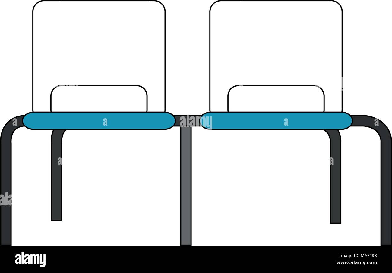 Place to sit and wait Stock Vector Images - Alamy