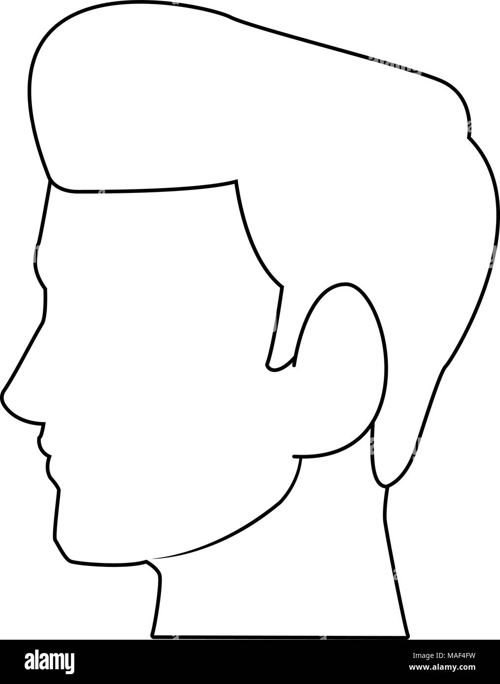 Man head cartoon Stock Vector Image & Art - Alamy