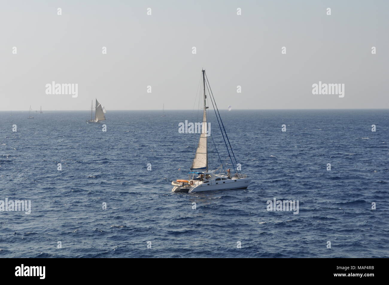 Mediterranean sail boat hi-res stock photography and images - Alamy