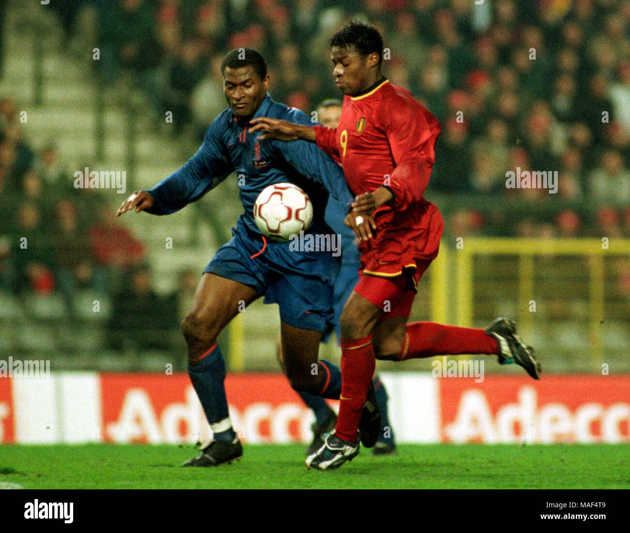 King Baudoin stadium Brussels, Belgium 29.3.2000, Football ...