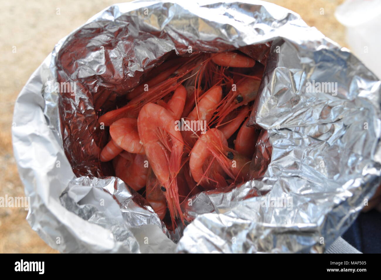 Norwegian shrimp Reke, Norway Stock Photo - Alamy