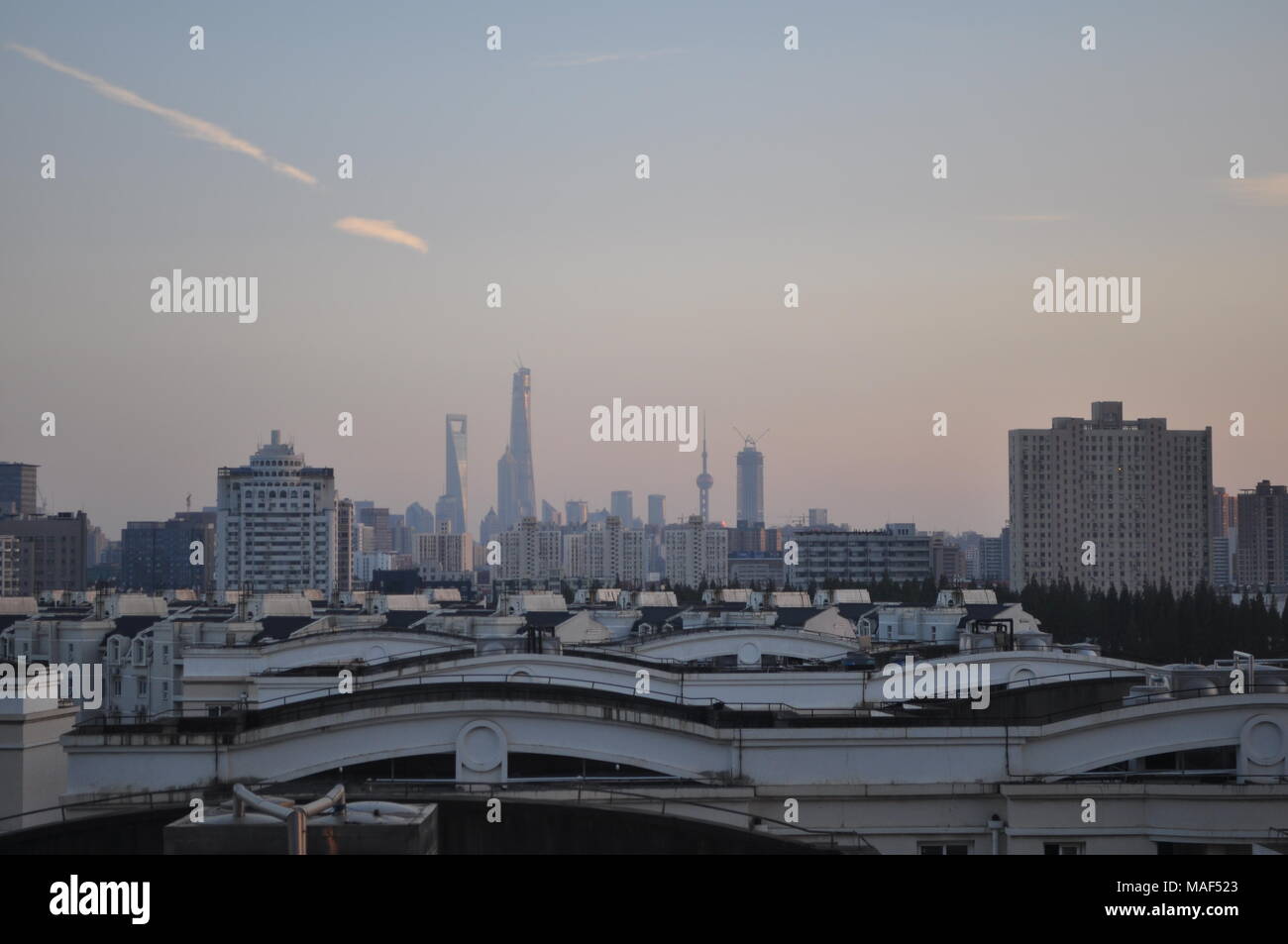 Rooftops of shanghai hi-res stock photography and images - Alamy
