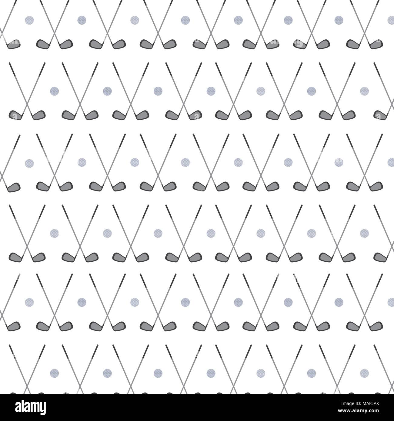 Golf clubs pattern background vector illustration graphic design Stock ...