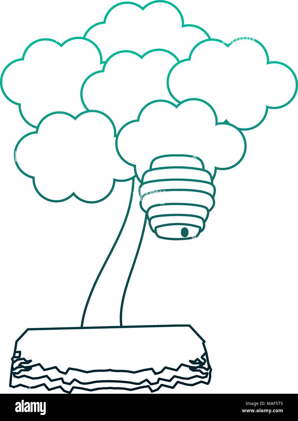 Blue yellow honeycomb background Stock Vector Images - Alamy