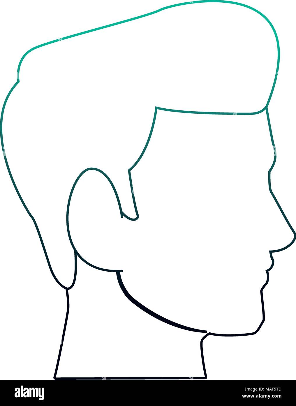 Man head cartoon Stock Vector Image & Art - Alamy