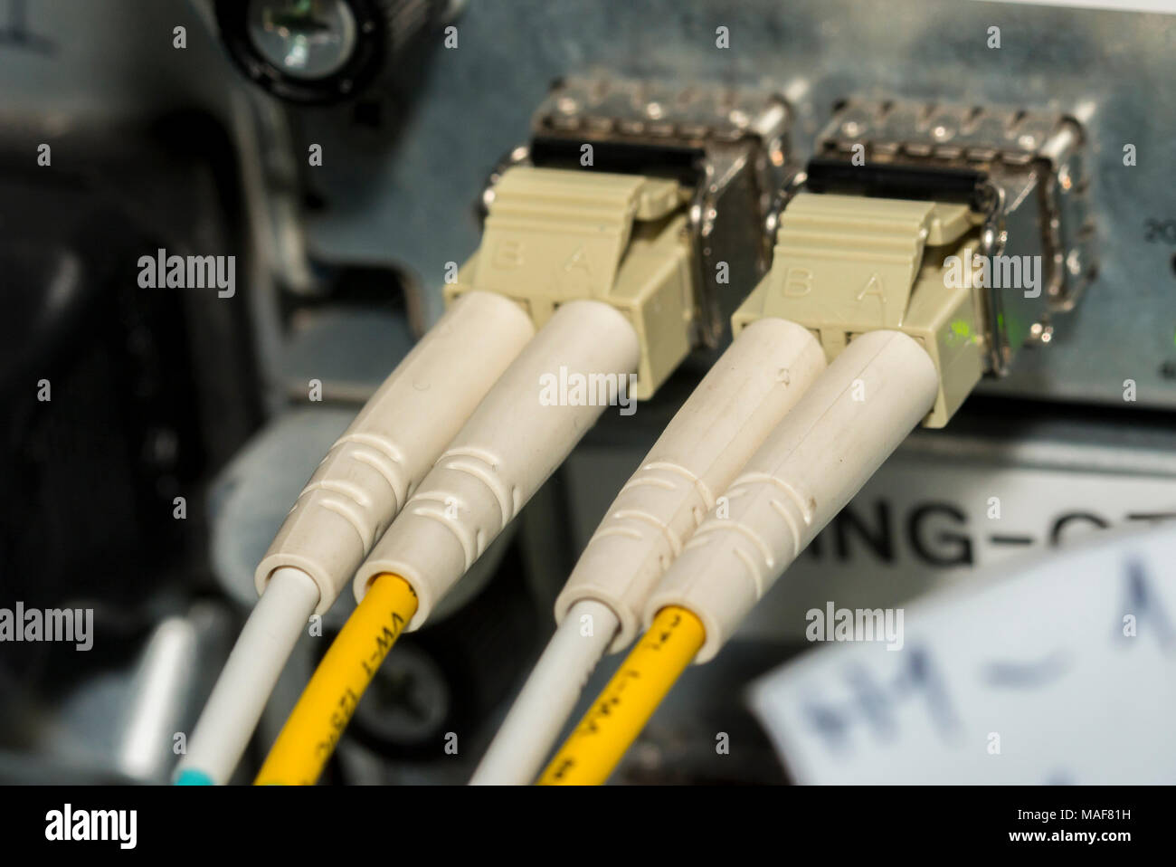 Servers in a data center hi-res stock photography and images - Alamy
