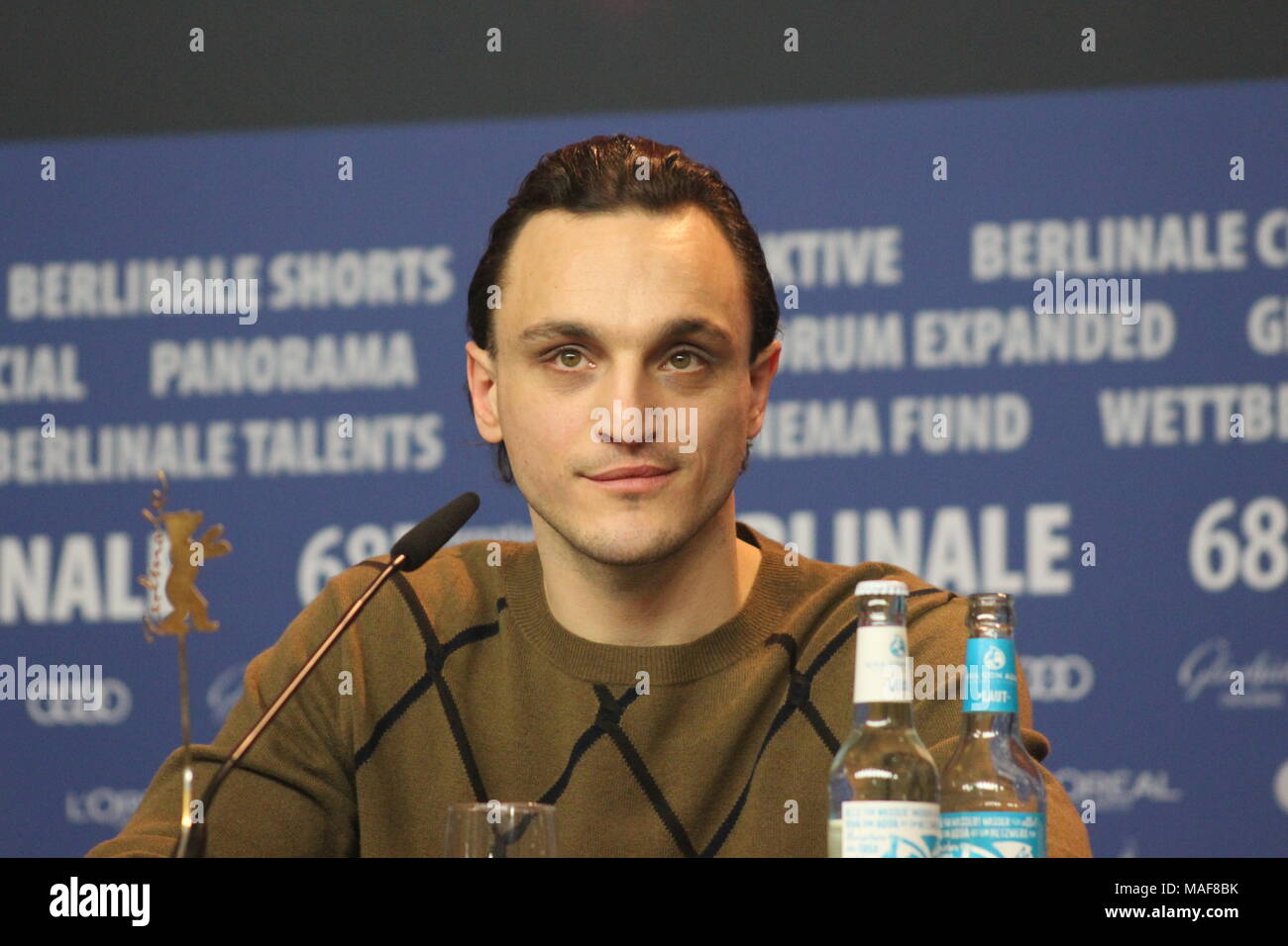 Press conference at the Grand Hyatt Hotel in Berlin/Germany for ...