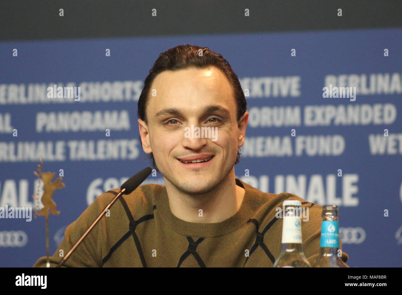 Press conference at the Grand Hyatt Hotel in Berlin/Germany for ...