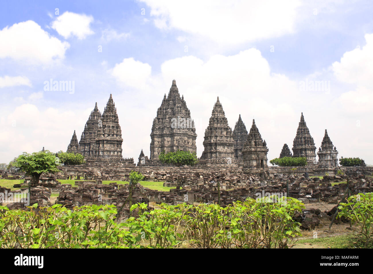 Largest hindu temple of ancient java hi-res stock photography and ...