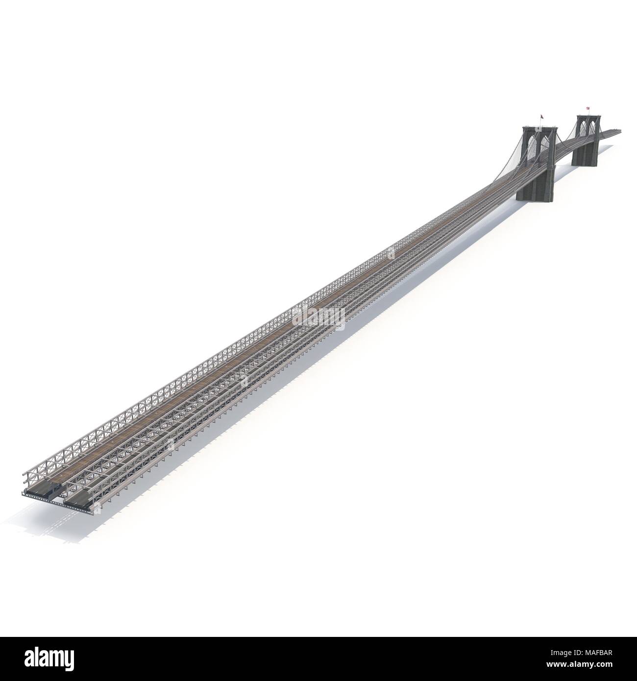 Usa ny brooklyn bridge Cut Out Stock Images & Pictures - Alamy