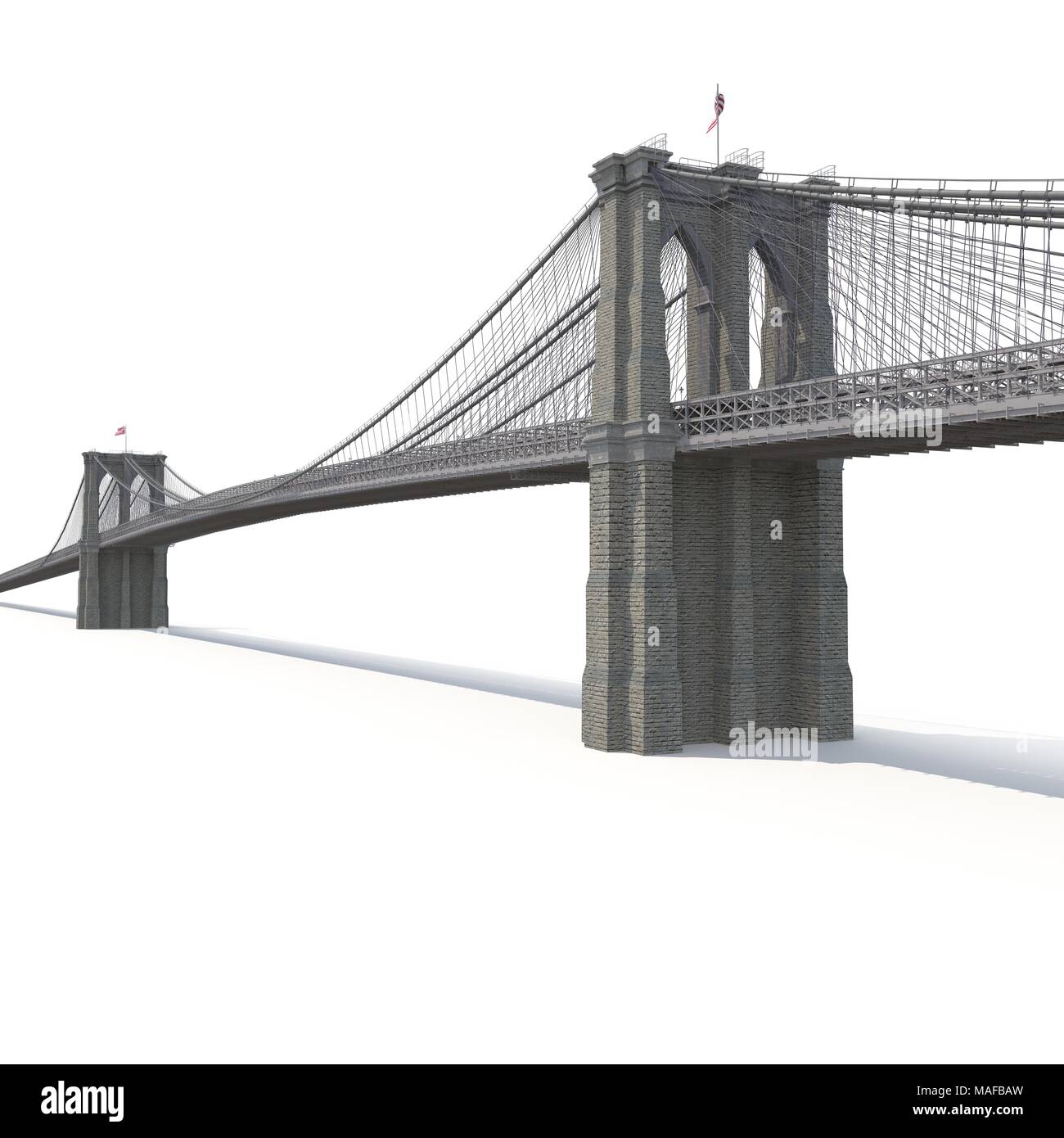 Brooklyn Bridge Cut Out Stock Images & Pictures - Alamy