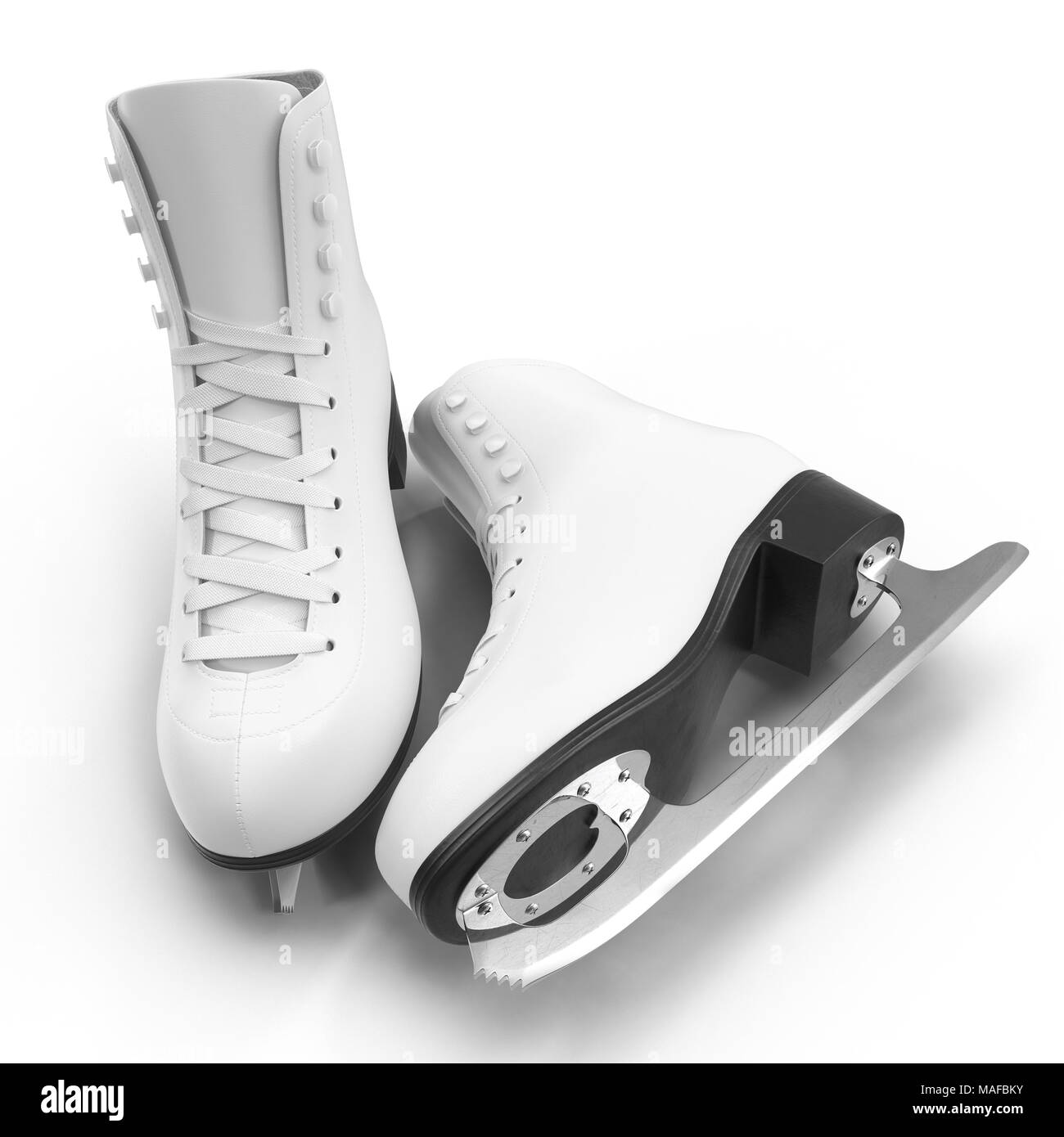Women's skating Black and White Stock Photos & Images - Alamy
