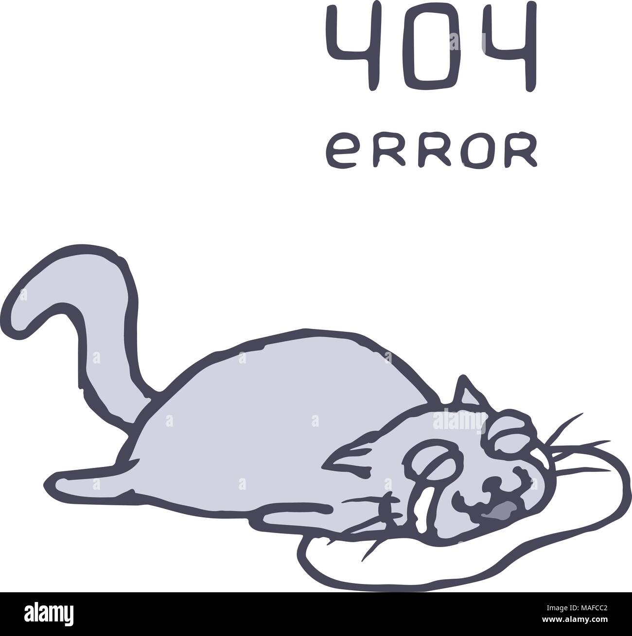 Cute Sad Cat With Tears
