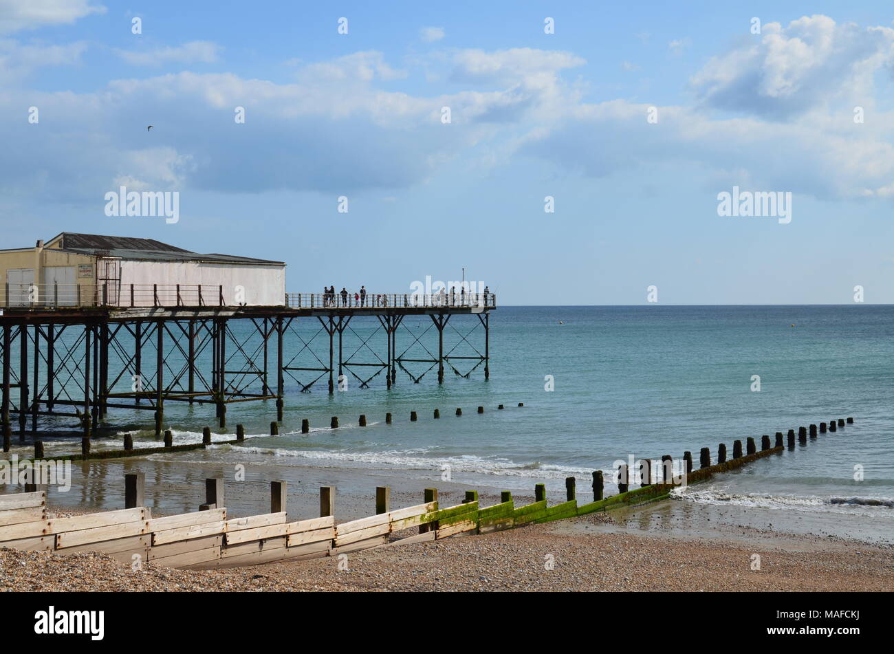 Bognor pier fishing hi-res stock photography and images - Alamy