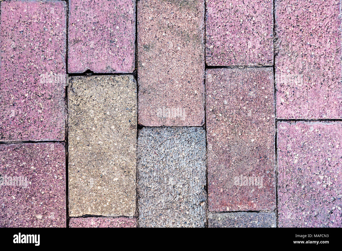 colored paving slabs beautiful texture Stock Photo - Alamy