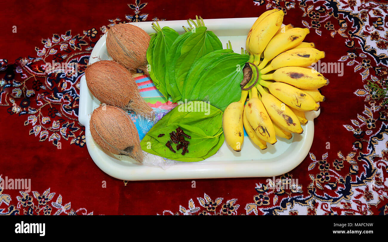 indian heritage items on a wedding day Stock Photo - Alamy