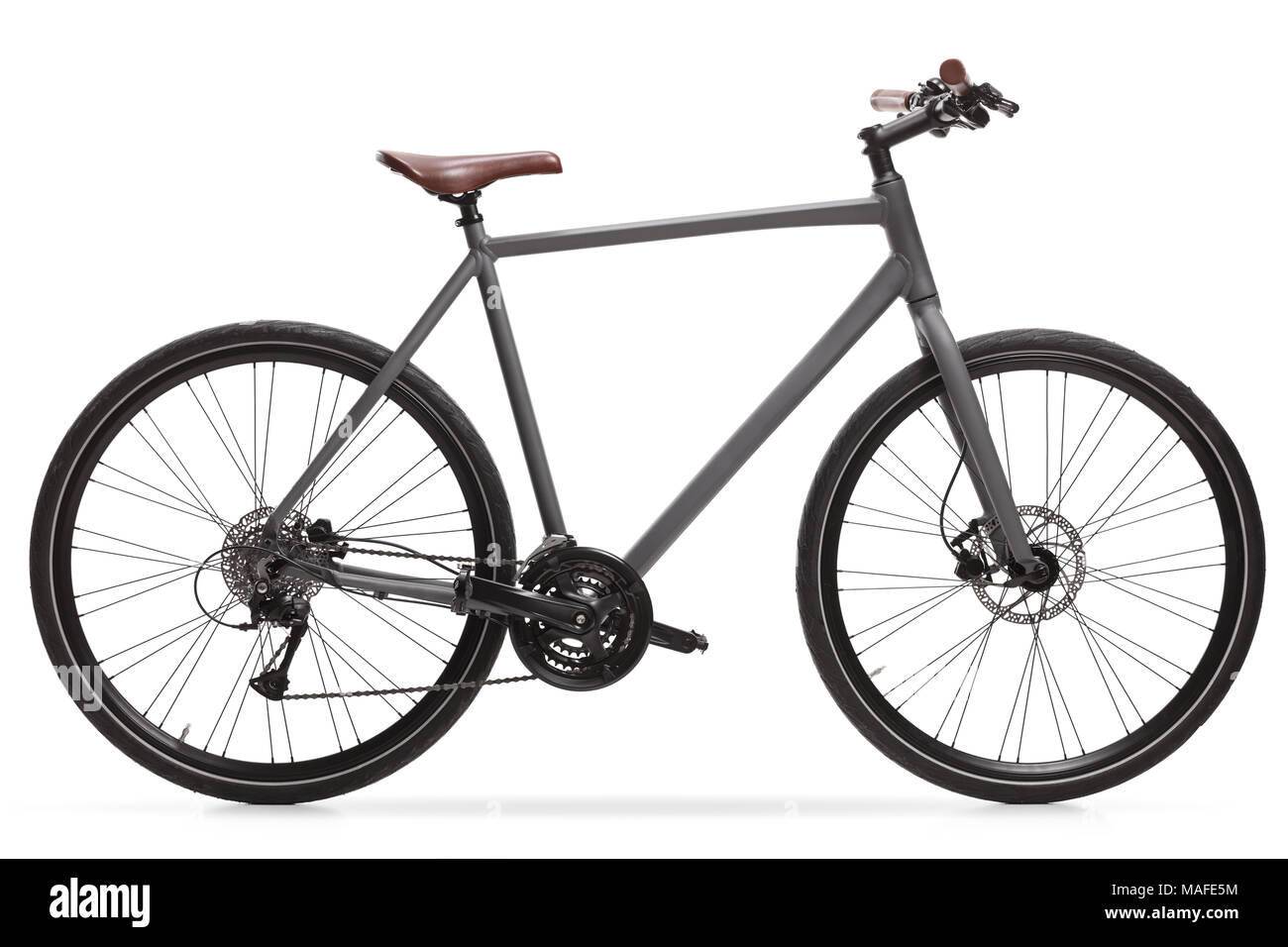 Bicycle isolated on white background Stock Photo - Alamy