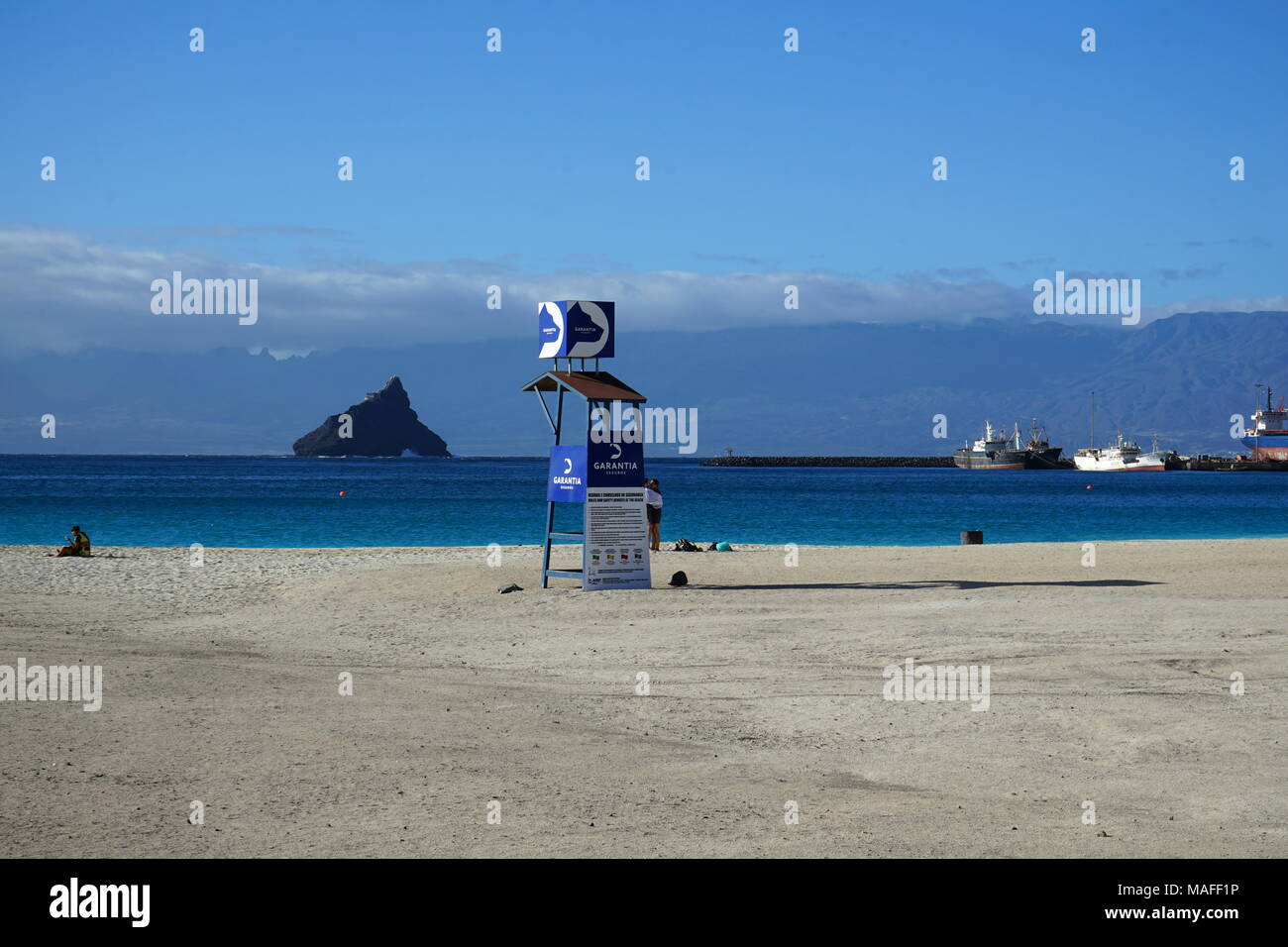 Praia da Laginha, Beach of Mindelo, Mindelo, São Vicente, Cape Verde ...