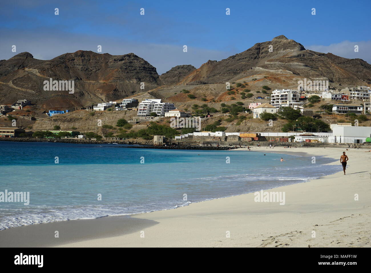 Mindelo beach hi-res stock photography and images - Alamy