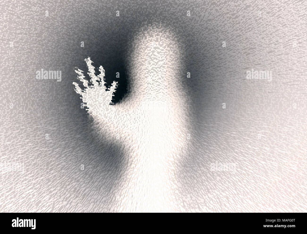 Reversed human hi-res stock photography and images - Alamy