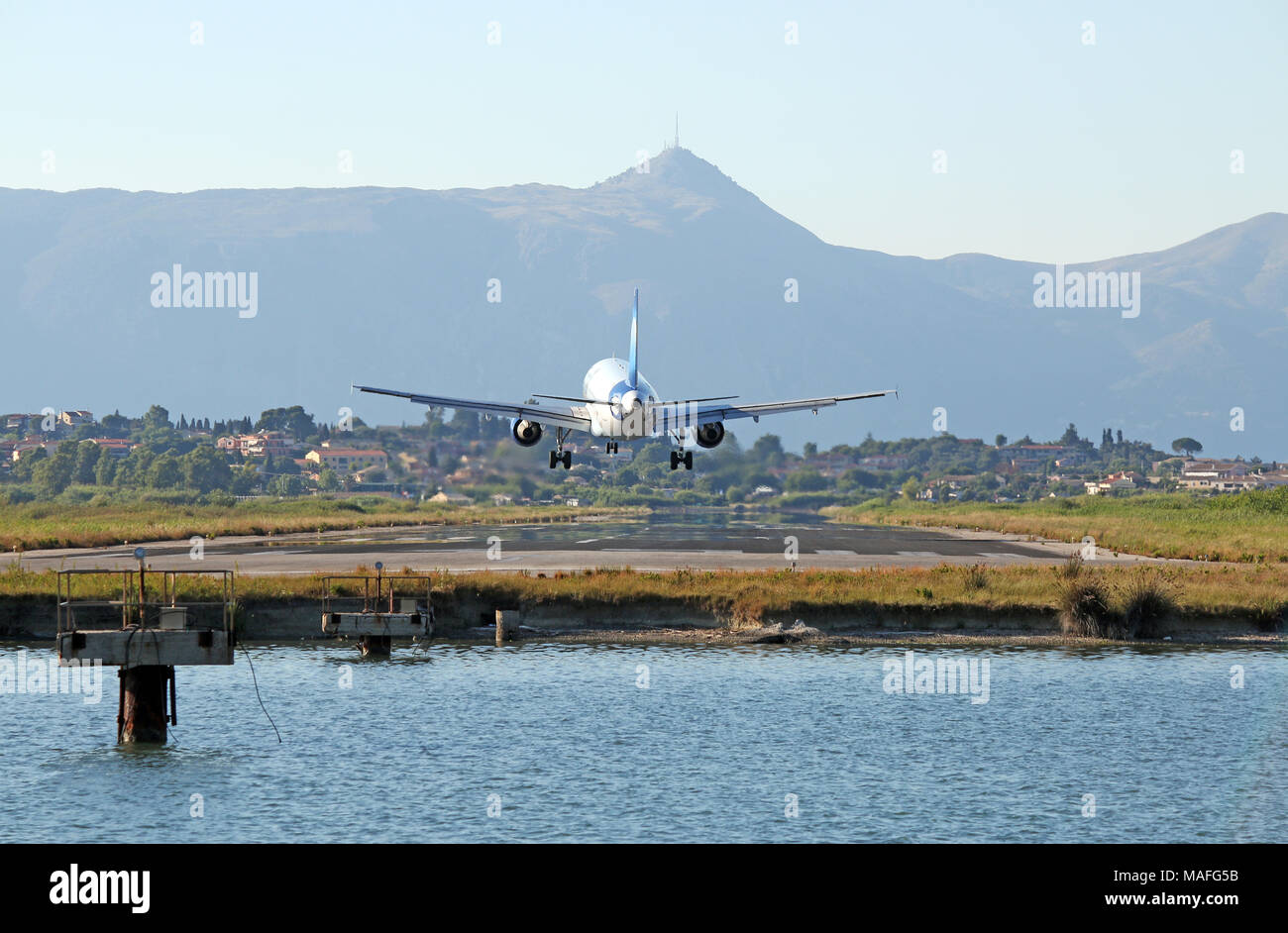 Landing on corfu hi-res stock photography and images - Alamy