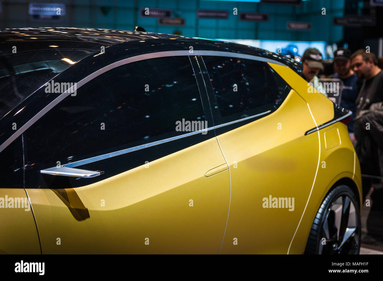 Switzerland, March 2018 - magnificent cars and hypercars on display at ...