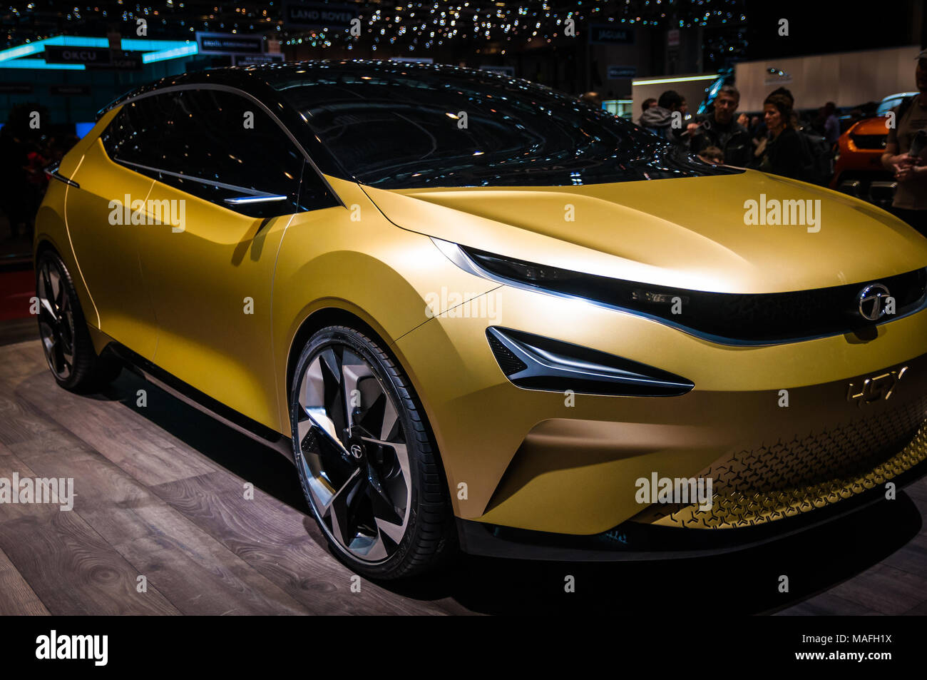Switzerland, March 2018 - magnificent cars and hypercars on display at ...