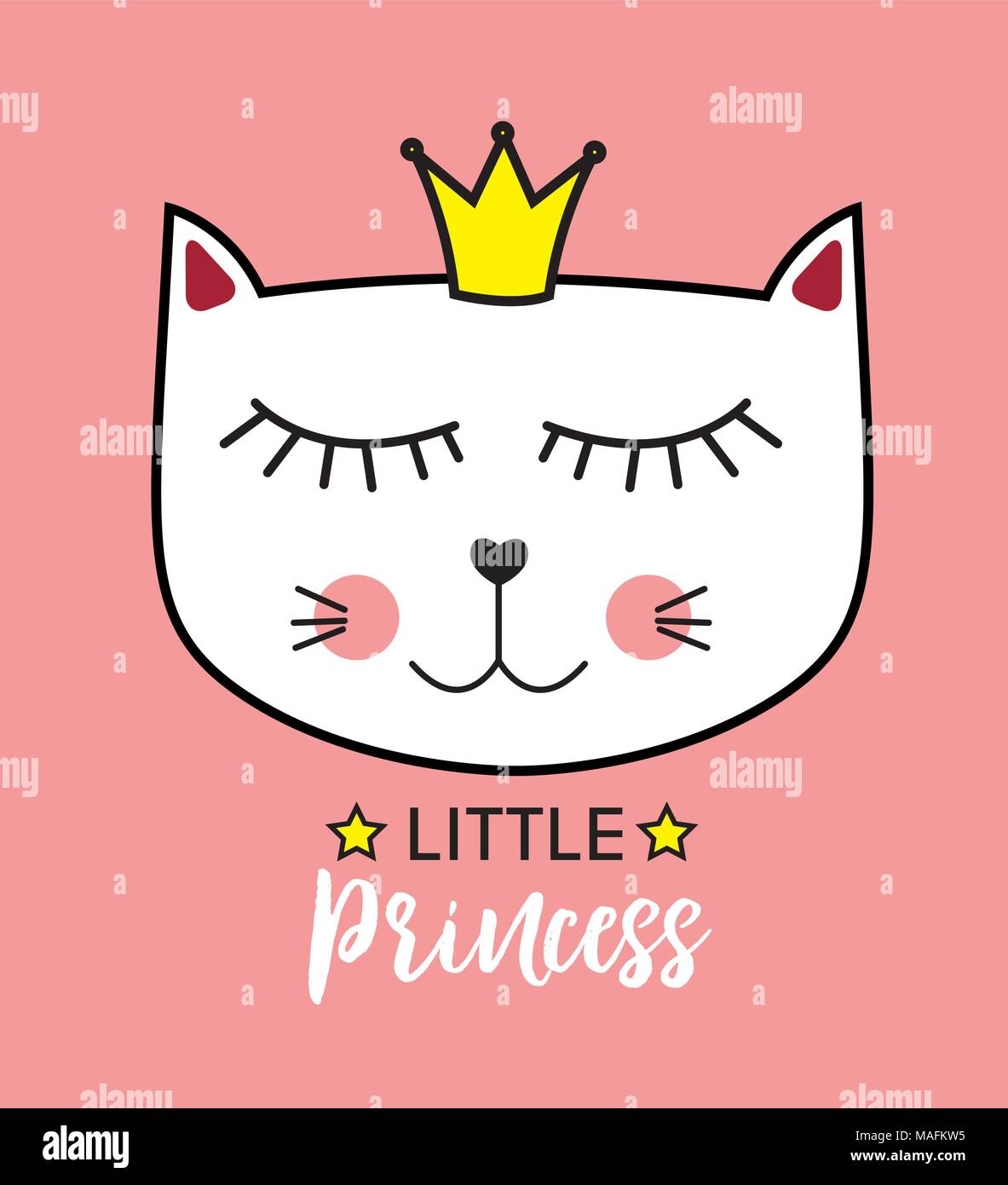 Cat princess hi-res stock photography and images - Alamy