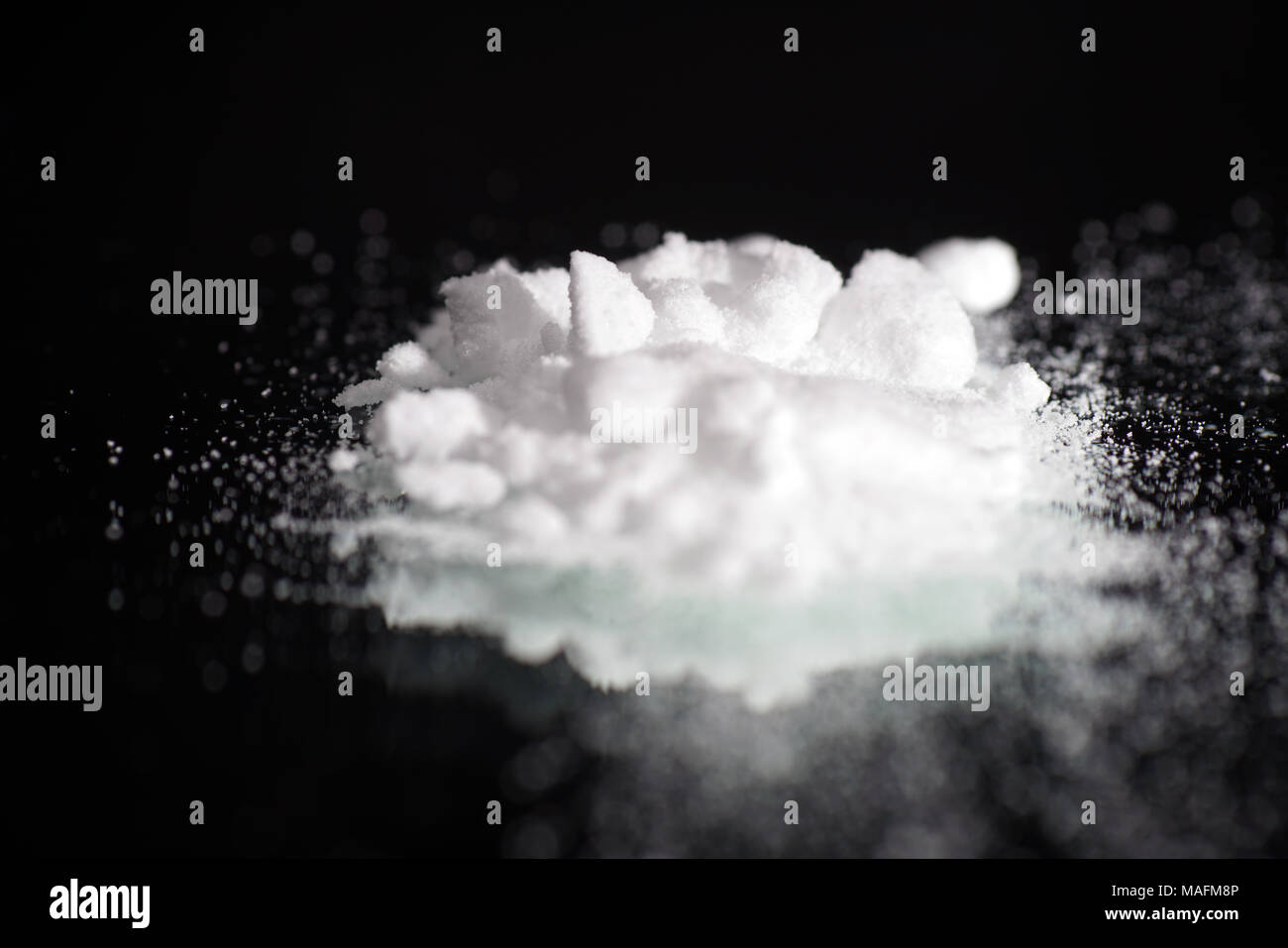 Chemical substances in close up Stock Photo - Alamy