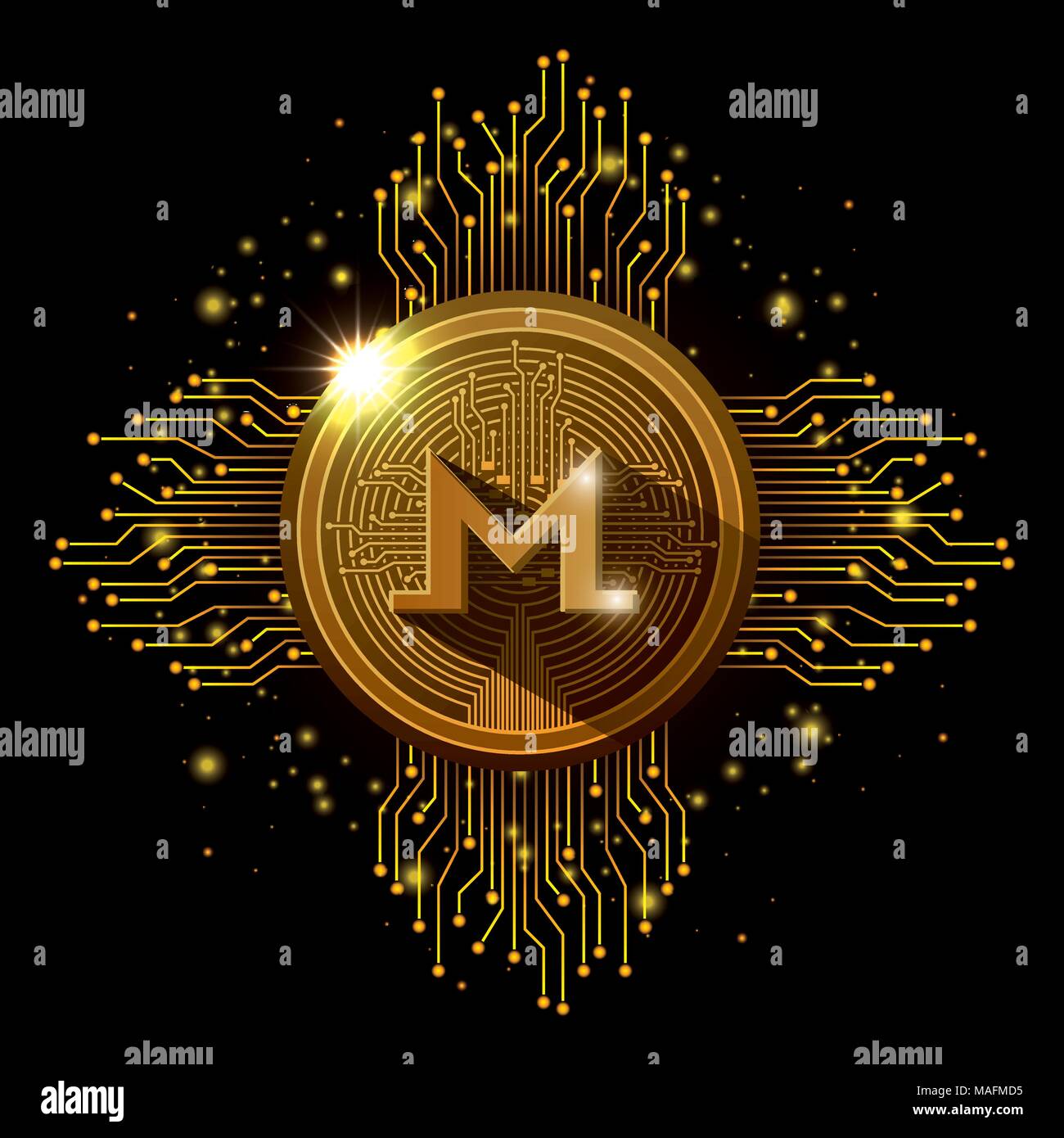What is monero Stock Vector Images - Alamy