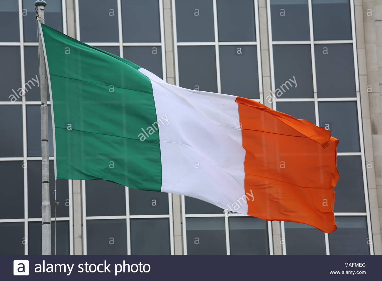 The flag of the Republic of Ireland, commonly referred to as the ...